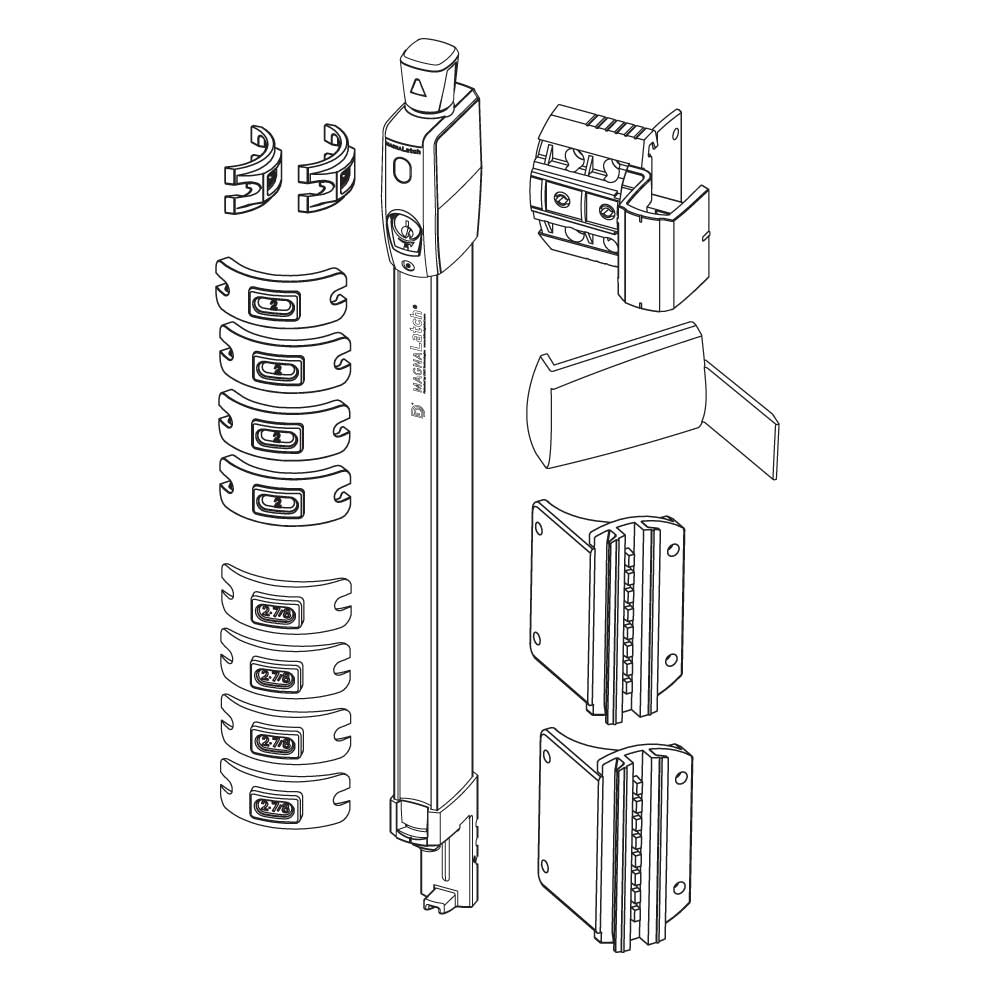 MagnaLatch® S3 with Round Post Adapter Kit - D&D Technologies US