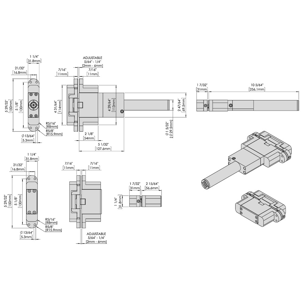 SureClose ConcealFit for Gates - D&D Technologies US