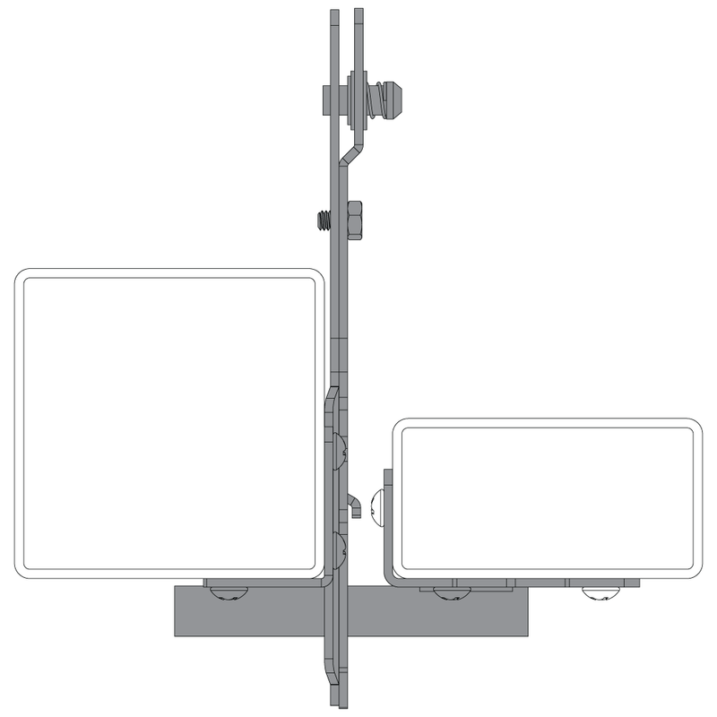 Stainless Steel – Contemporary Post Latch - D&D Technologies US